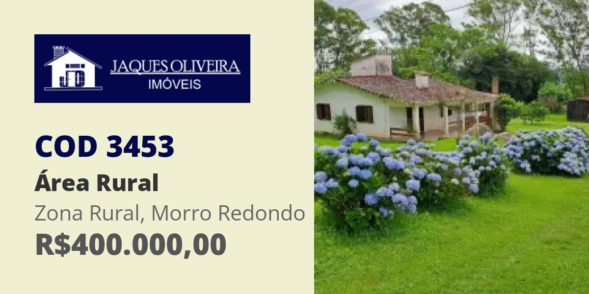 Chácara de 4ha com duas casas e galpão - Zona Rural, Morro Redondo ...